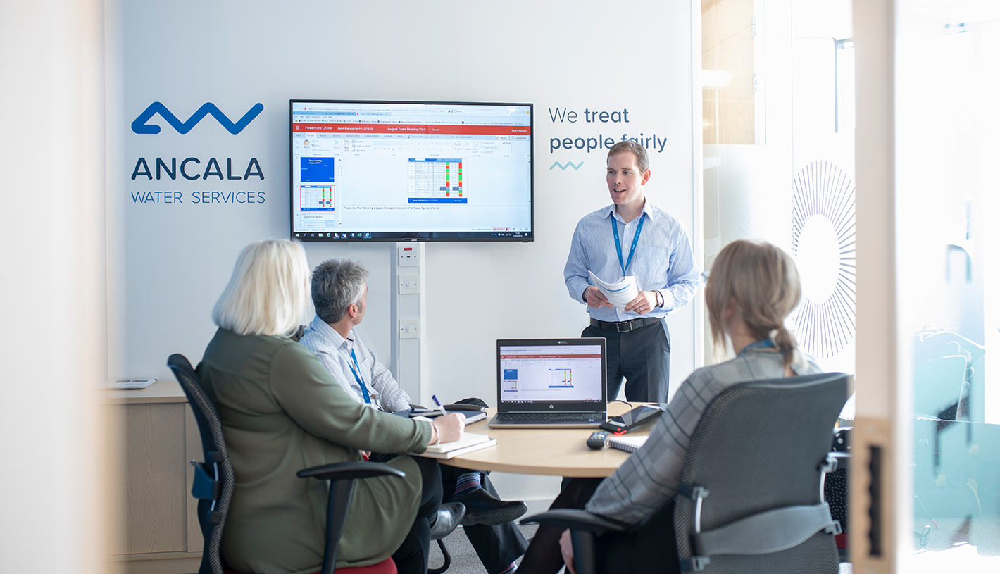 Ancala Water Services Signage | Moirae Creative